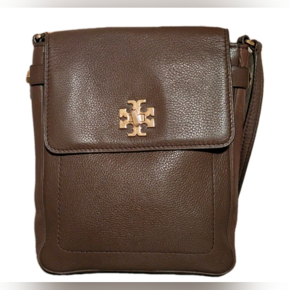 Tory Burch | Bags | Tory Burch Gorgeous Brown Leather Crossbody Bag ...